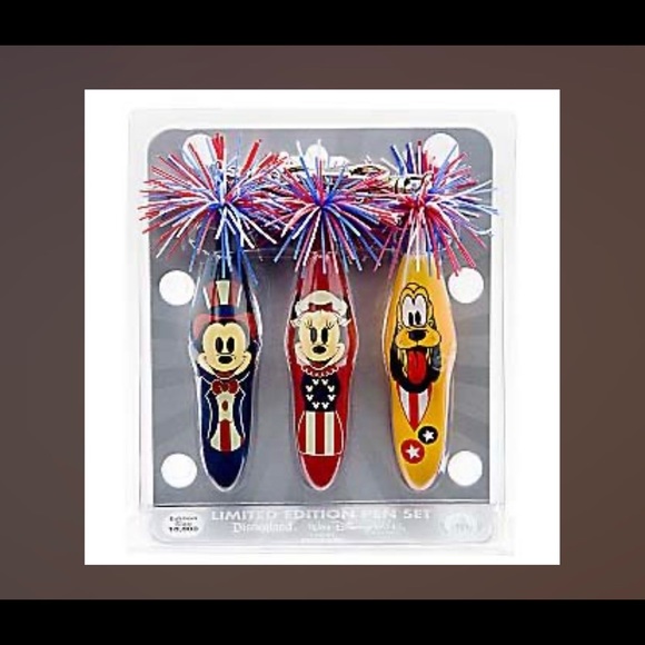 Disney | Other | Disney Americana Mickey Friends Kooky Pen Set | Poshmark